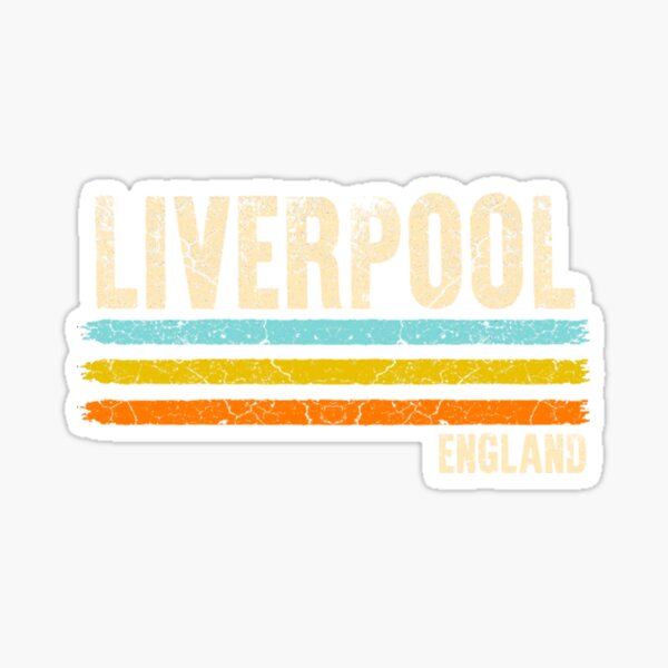 "Liverpool England Retro" Sticker for Sale by OwenGarner1 | Redbubble
