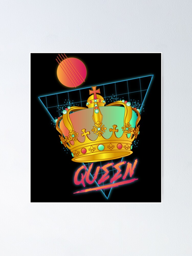 Revamped Queen Album Artwork Poster For Sale By Caelderek8 Redbubble