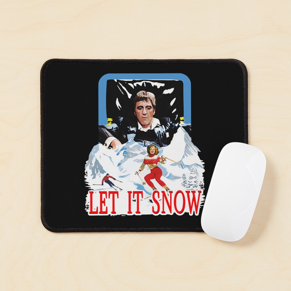 "Scarface Holidy Let It Snow " Sticker for Sale by MichelePh19698 ...