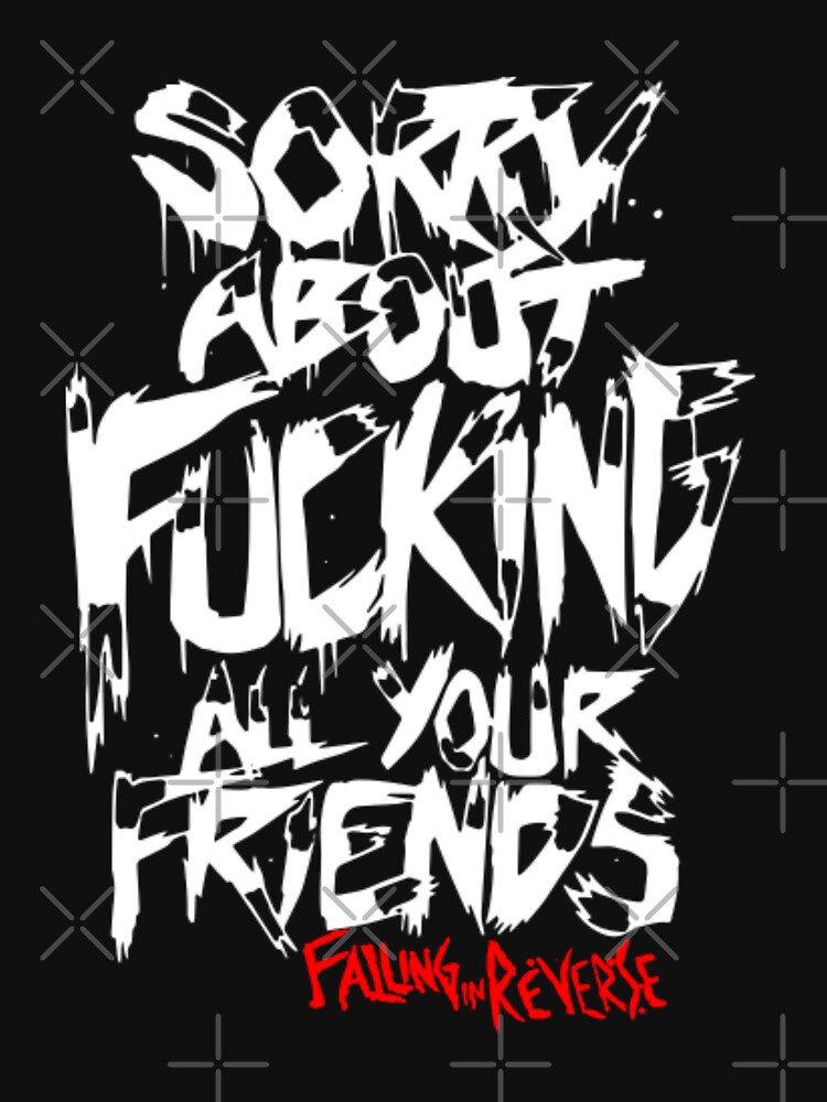 "falling in reverse tour text" Essential T-Shirt for Sale by ...