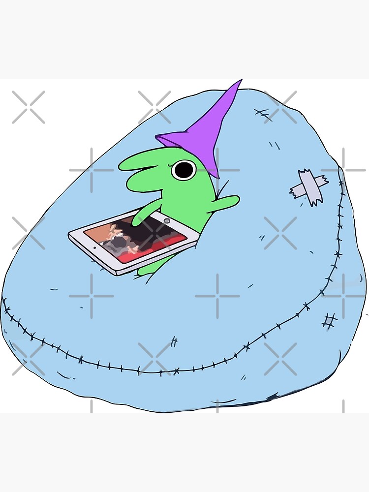 "Smiling friends glep " Poster for Sale by Tahoo | Redbubble