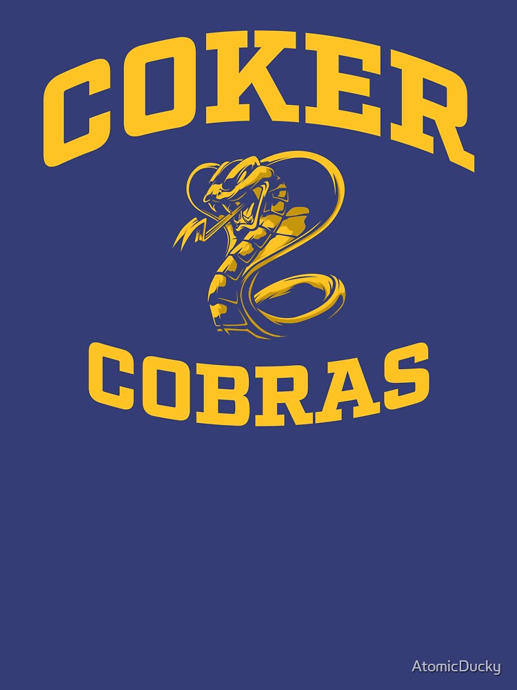 "Coker University Cobras" T-shirt for Sale by AtomicDucky | Redbubble ...