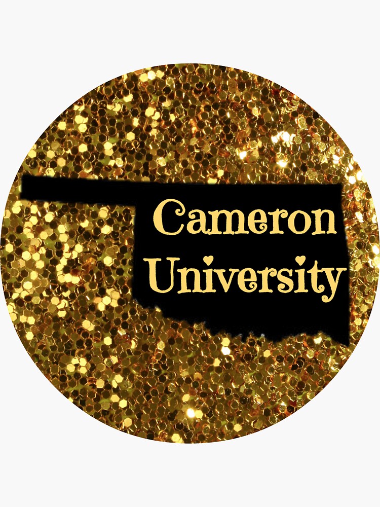 "Cameron University" Sticker for Sale by baileyvannatta | Redbubble