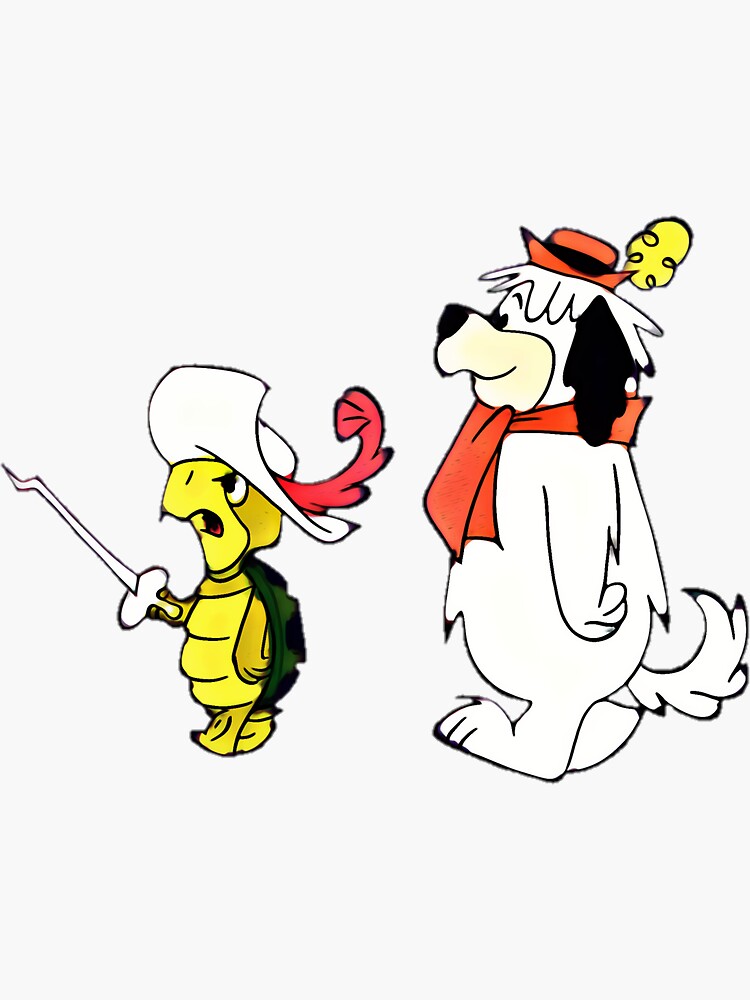 "Touché Turtle and Dum Dum, Cartoon Series, Hanna-Barbera" Sticker for ...