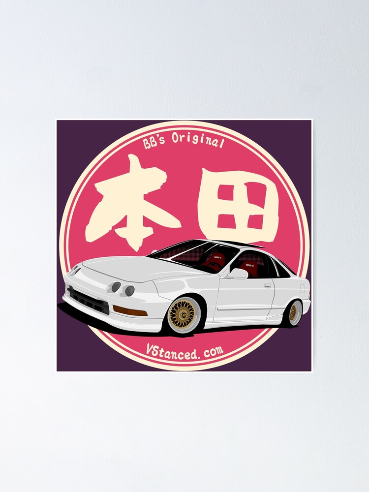 "DC2 - Pink" Poster by BBsOriginal | Redbubble