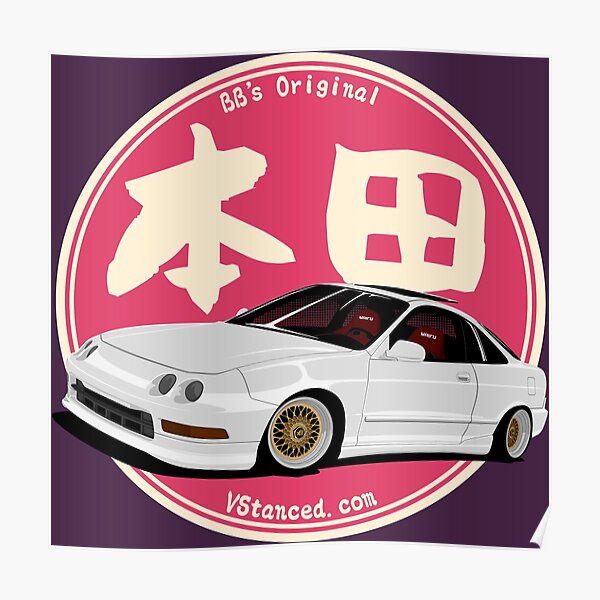 "DC2 - Pink" Poster by BBsOriginal | Redbubble