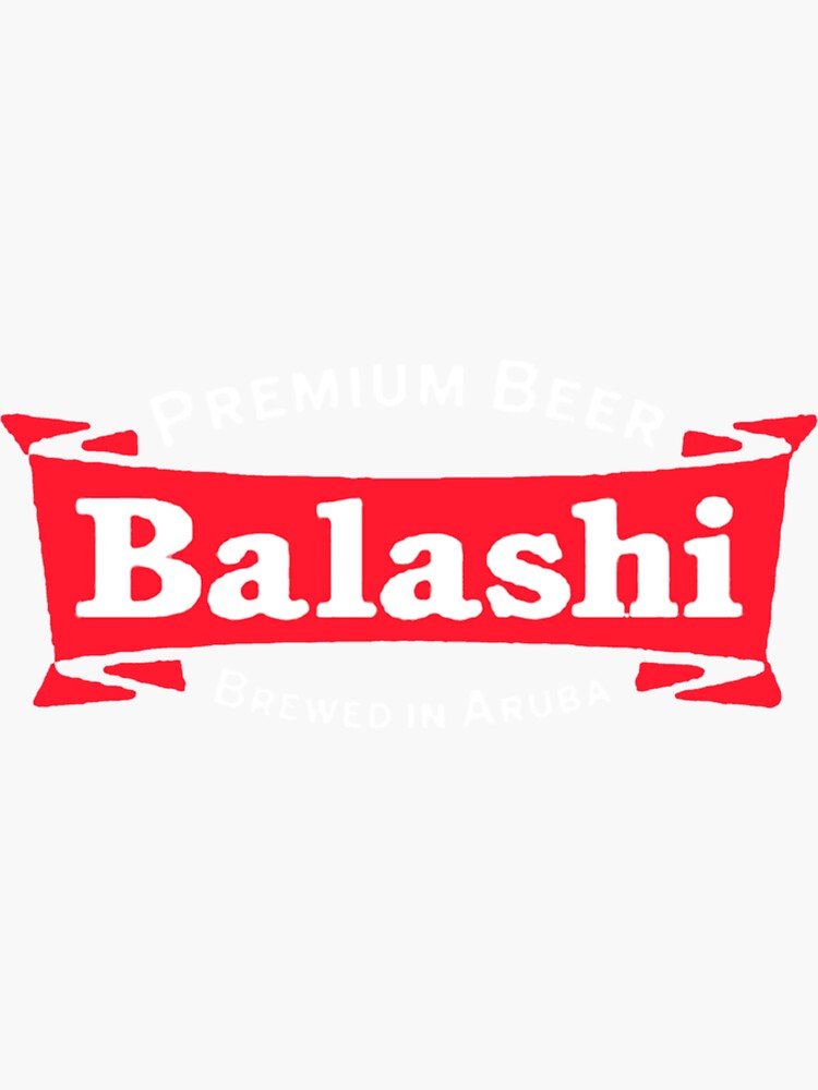 "Balashi Premium Beer " Sticker for Sale by atishaChristian | Redbubble