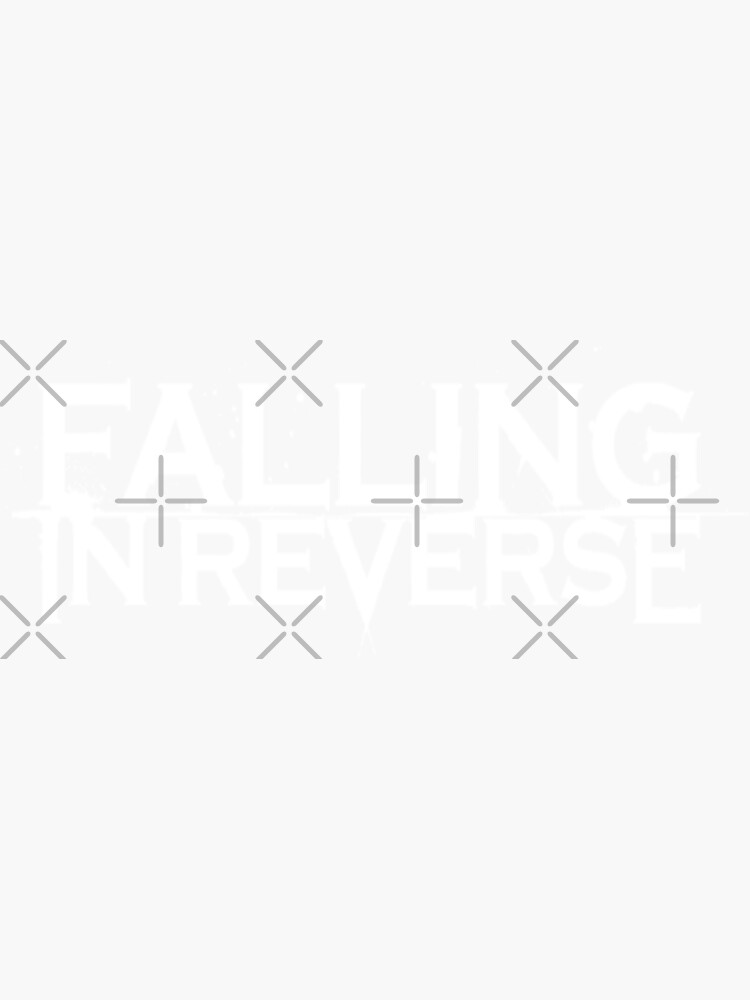 "2022 logos falling in reverse" Sticker for Sale by BrycenDooley ...