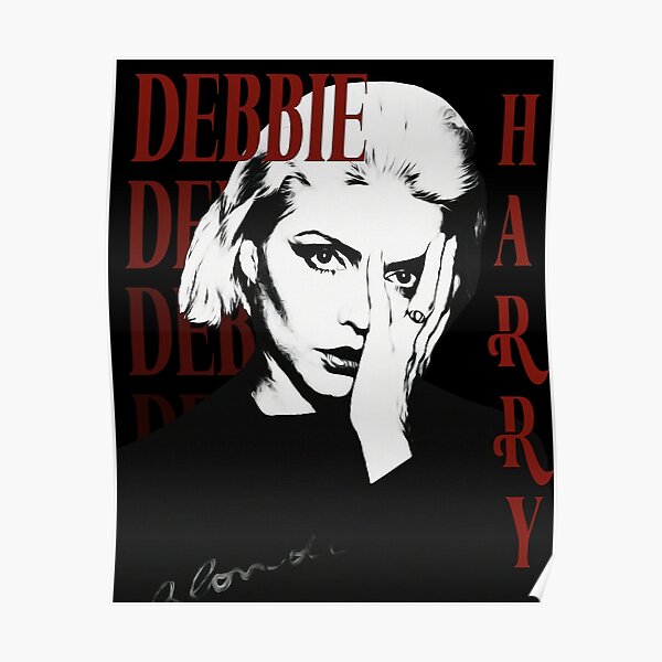 "Debbie Harry" Poster for Sale by charliemaso | Redbubble