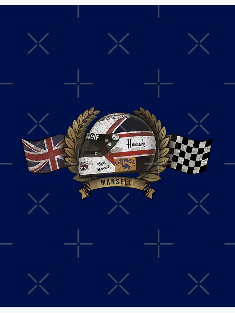 "Legends Of Formula 1 - Mansell" Poster for Sale by Lutherlili1 | Redbubble