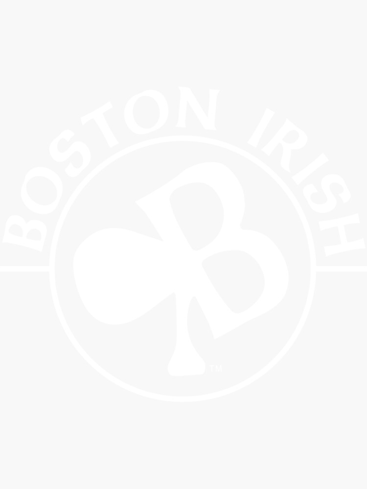 "boston irish" Sticker for Sale by aliciandyjetta | Redbubble