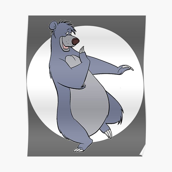 "Baloo" Poster for Sale by atishaChristian | Redbubble