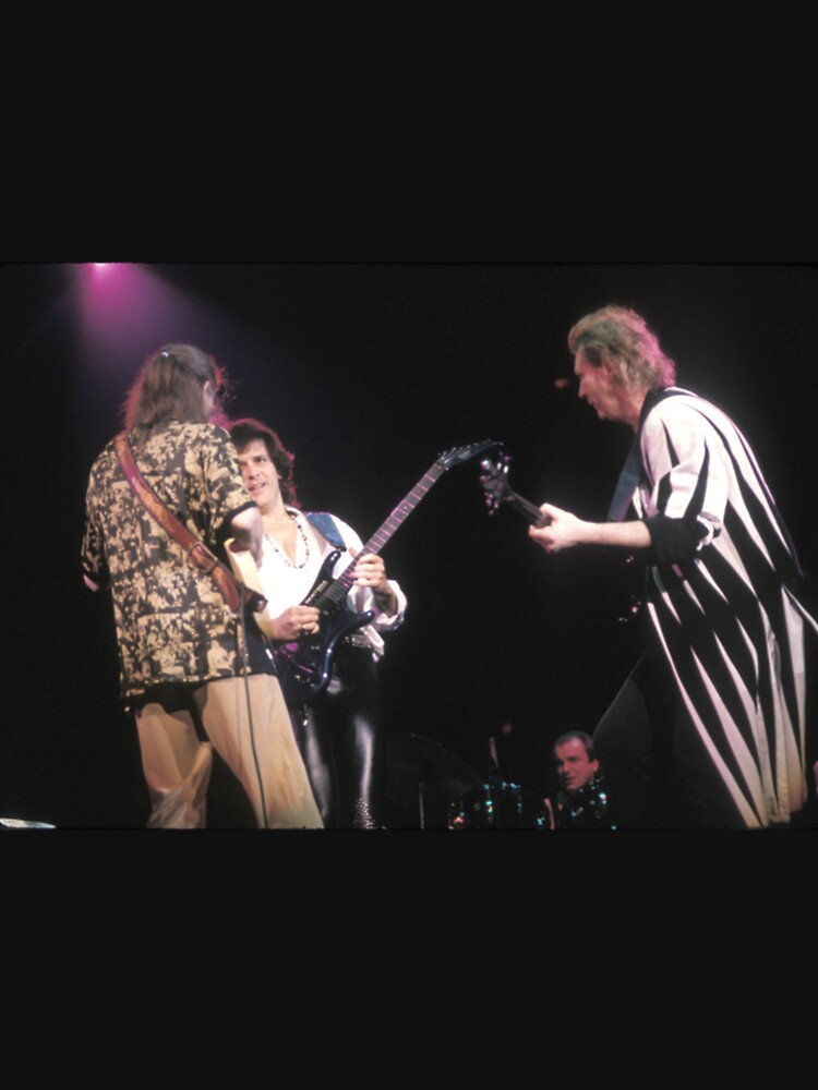 "Steve Howe Trevor Rabin And Chris Squire Photograph" T-shirt for Sale ...