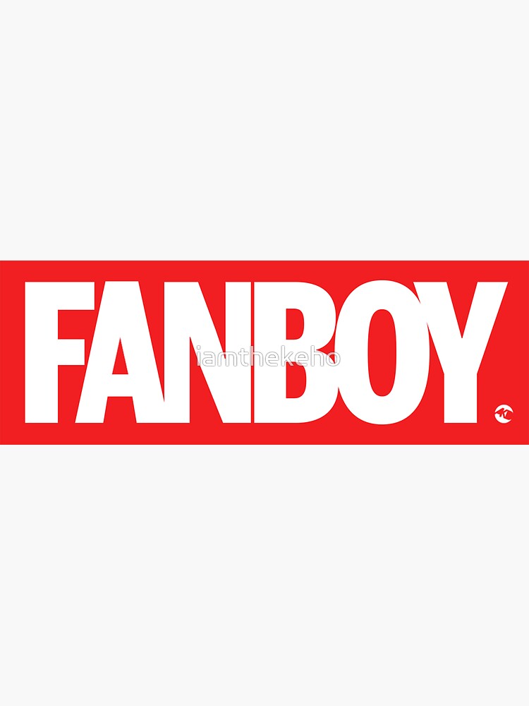"Marvel.ous Fanboy" Sticker by iamthekeho | Redbubble