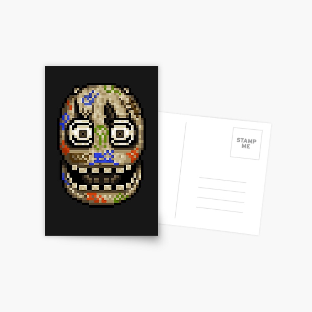 "Five Nights at Candy's - Pixel art - Blank animatronic" Postcard for ...