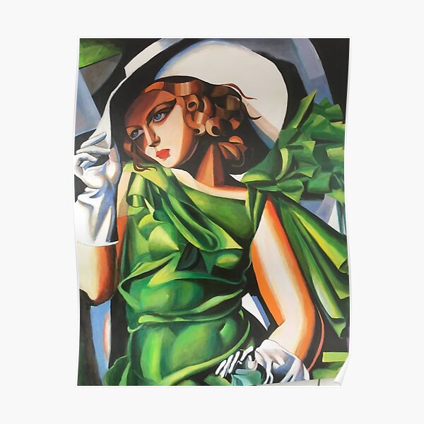 "Tamara De Lempicka Young Lady With Gloves" Poster for Sale by ...