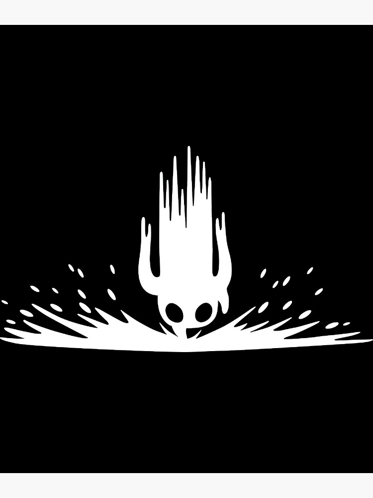 "Hollow Knight Desolate dive" Poster for Sale by marianlottie | Redbubble