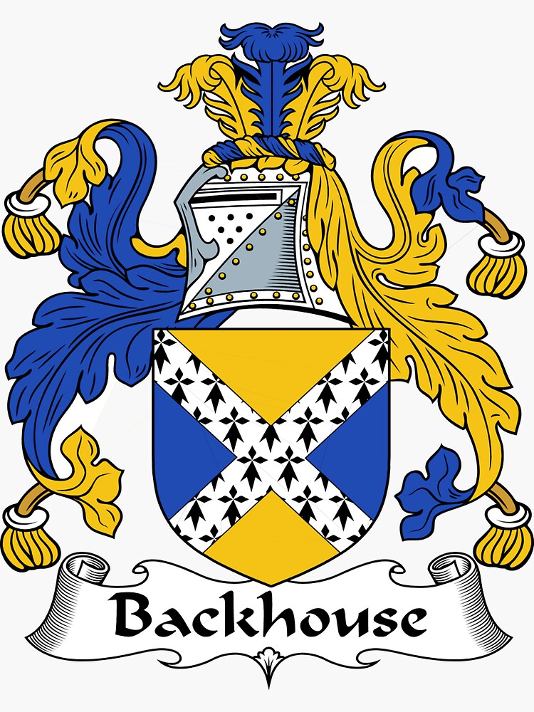 "Backhouse" Sticker for Sale by HaroldHeraldry | Redbubble