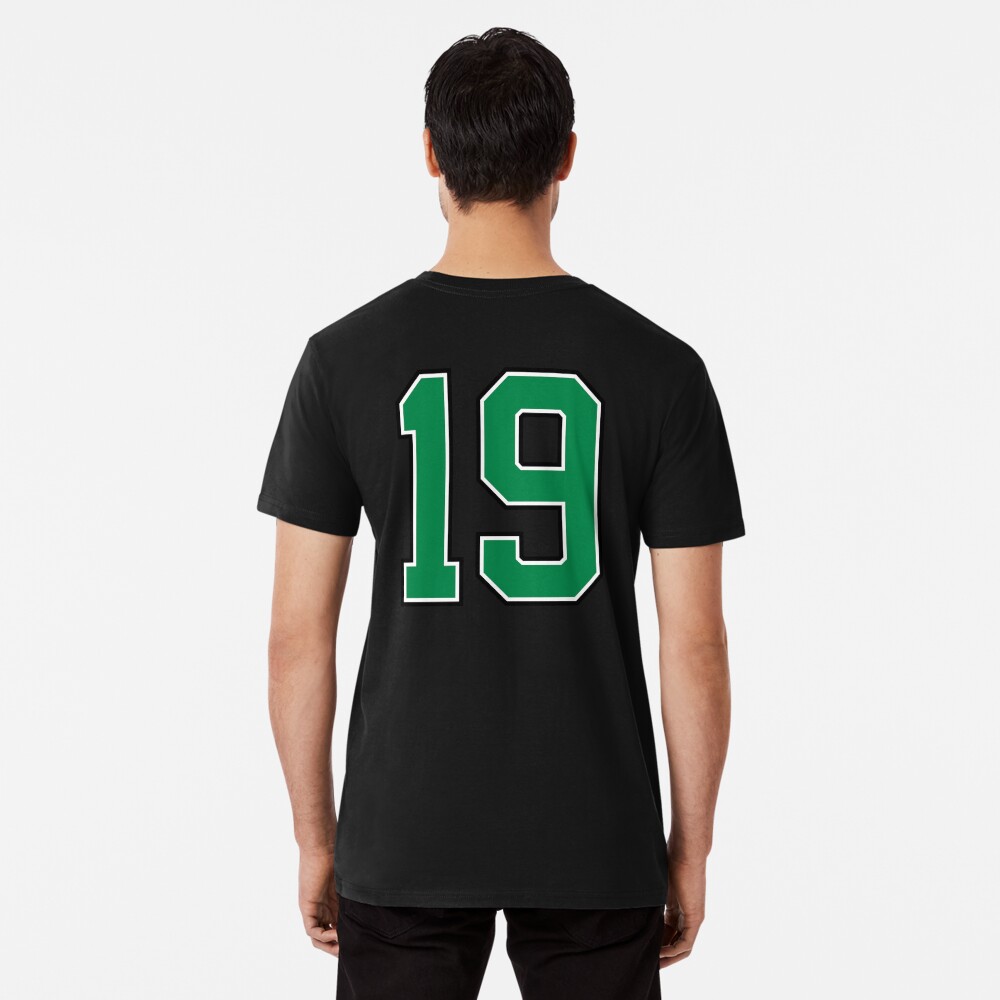 "19 number, green lucky sports nineteen" Sticker for Sale by ArtIsParty ...