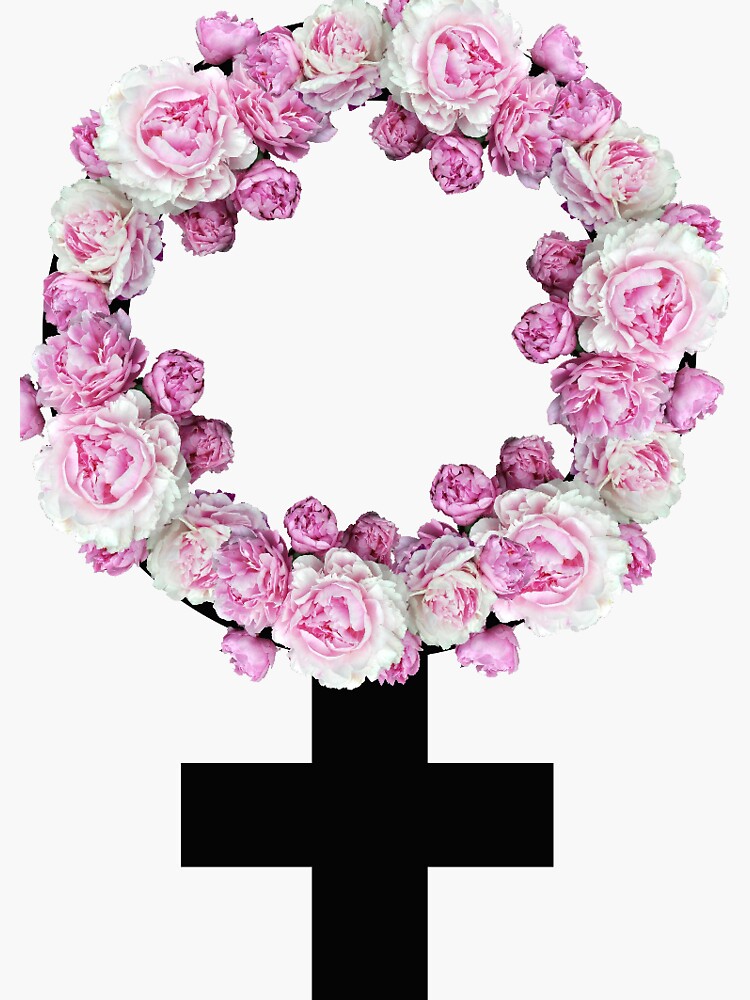 "Female Symbol" Sticker by TVFangirl | Redbubble