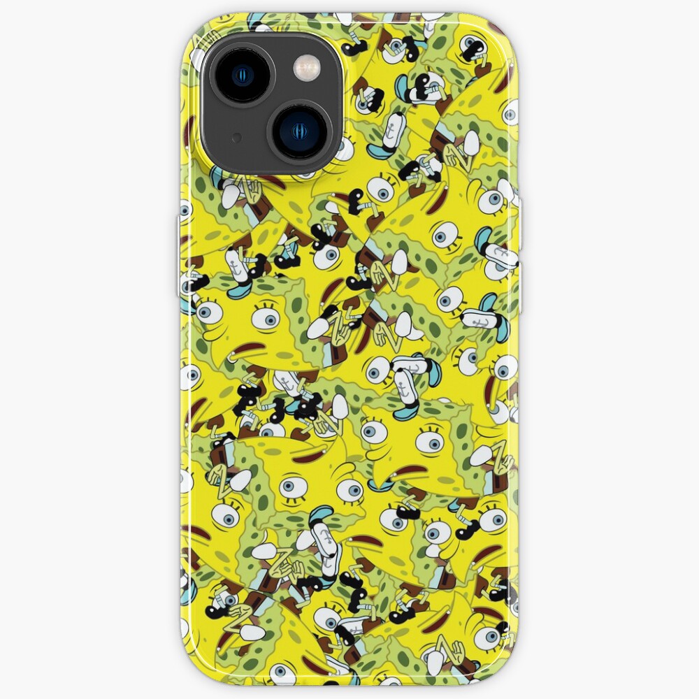 "Mocking SpongeBob Bird Meme" iPhone Case for Sale by kixlepixel ...