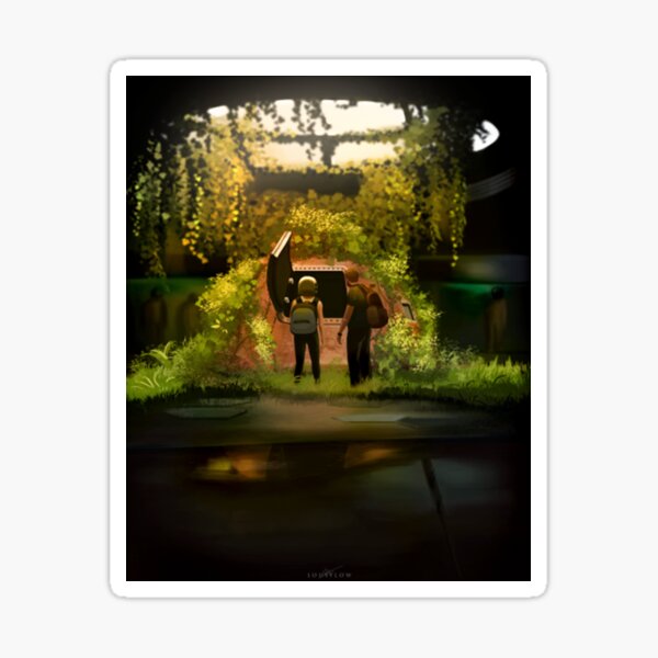 "Last Of Us" Sticker for Sale by ManuCalsen | Redbubble
