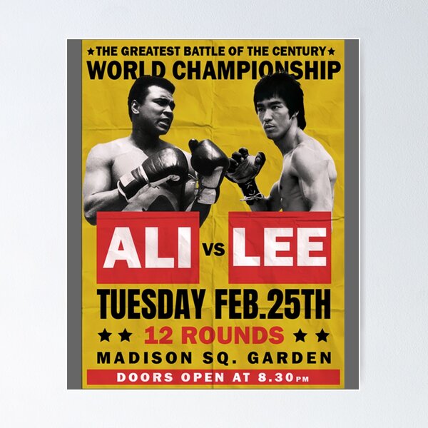 "Ali vs Lee World Championship Classic" Poster for Sale by ...