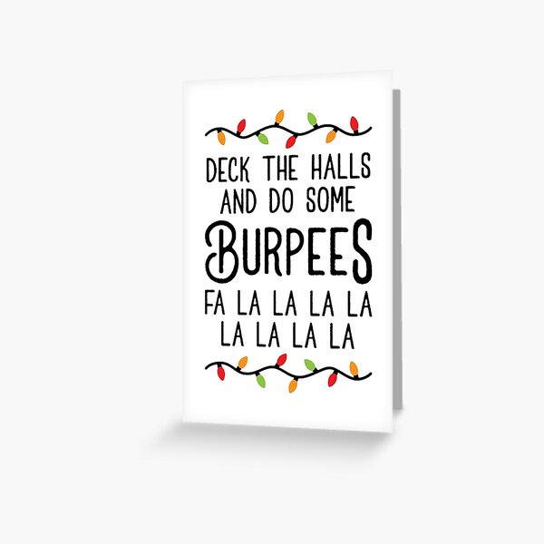 "Deck The Halls And Do Some Burpees v4 (Christmas Gym Workout ...
