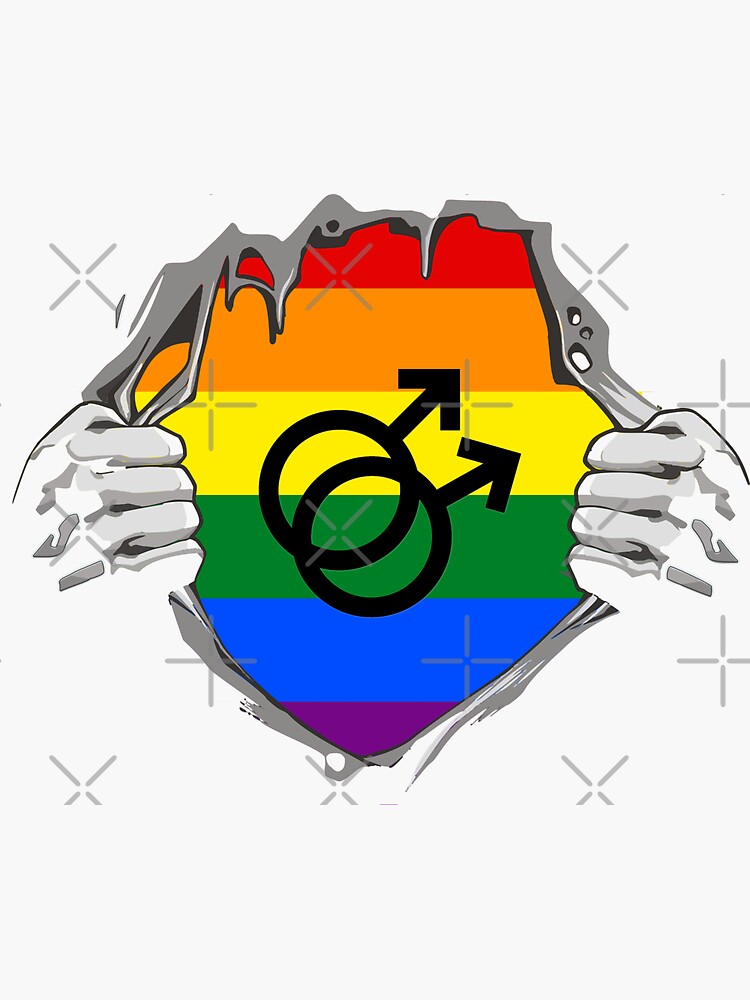 "Gay Pride representing "coming out" " Sticker for Sale by ...