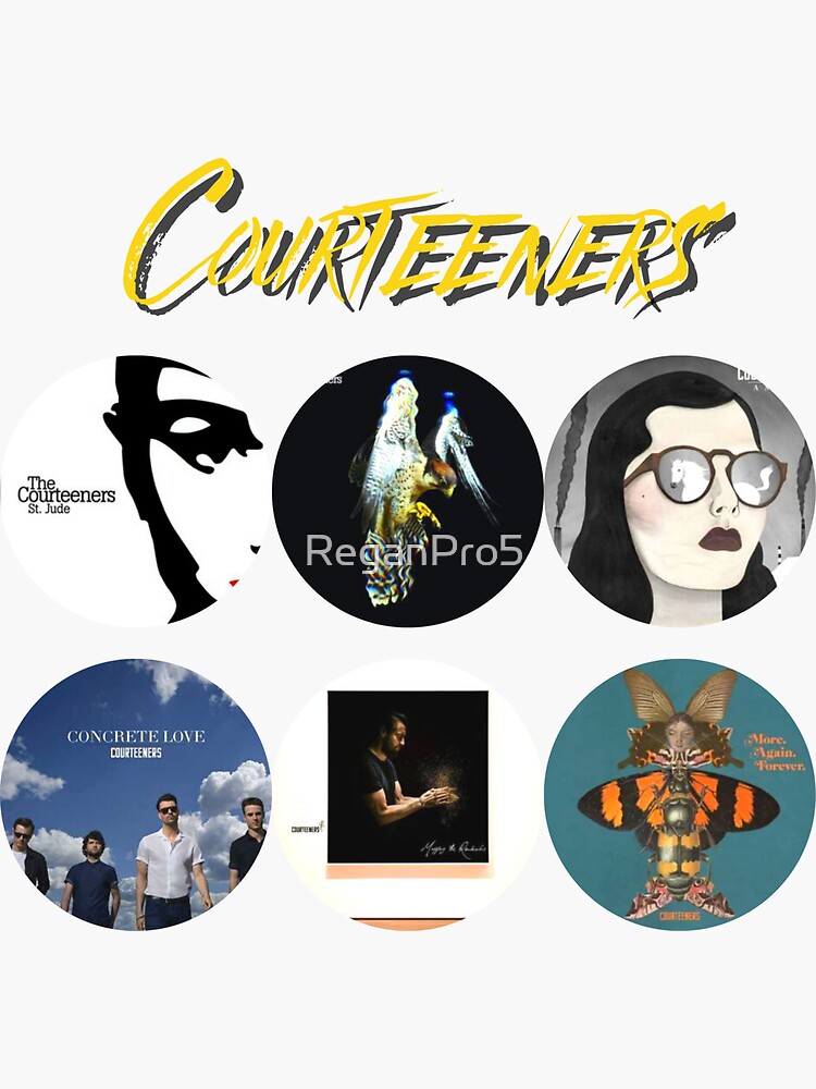 "Courteeners classic t shirt | Courteeners﻿ Tee and Sticker" Sticker ...