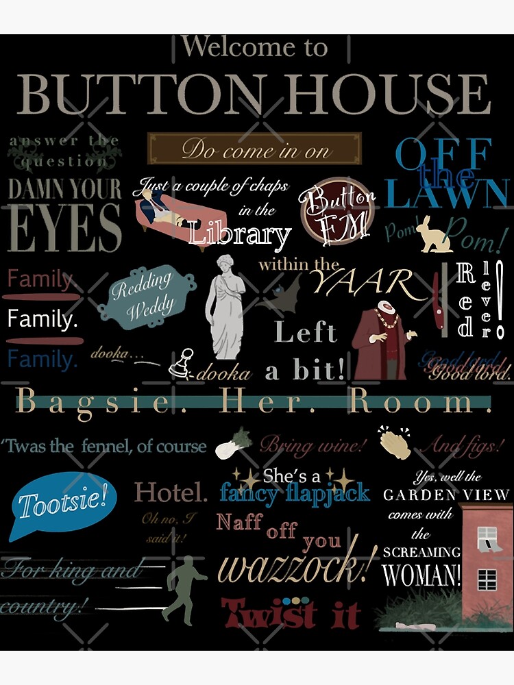 "Pretty Gang Of Athletes Humor Ghosts Bbc Quotes Gift For Fans" Poster ...