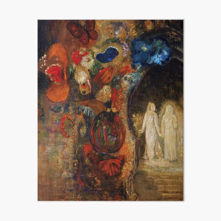 "Odilon Redon - Apparition " Art Board Print for Sale by Onodera ...