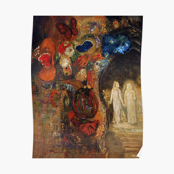 "Odilon Redon - Apparition " Poster for Sale by Onodera | Redbubble
