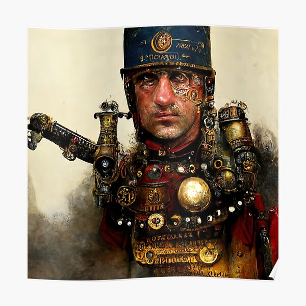 "Steampunk Soldier" Poster for Sale by ErianAndre | Redbubble