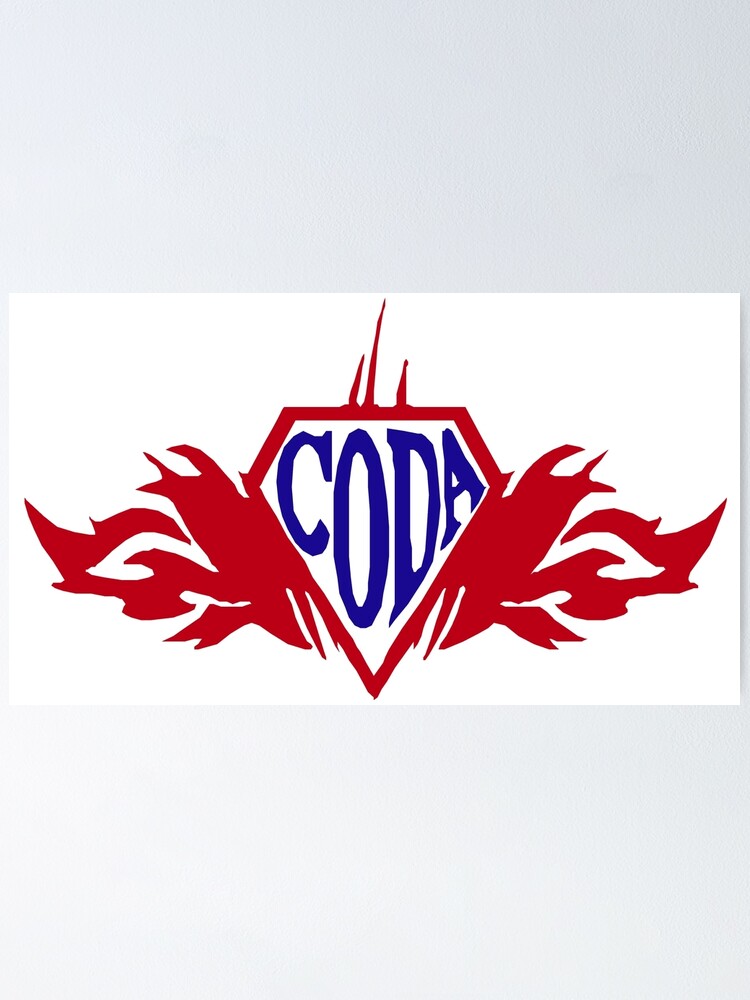 "Super CODA" Poster by monarchgraphics | Redbubble