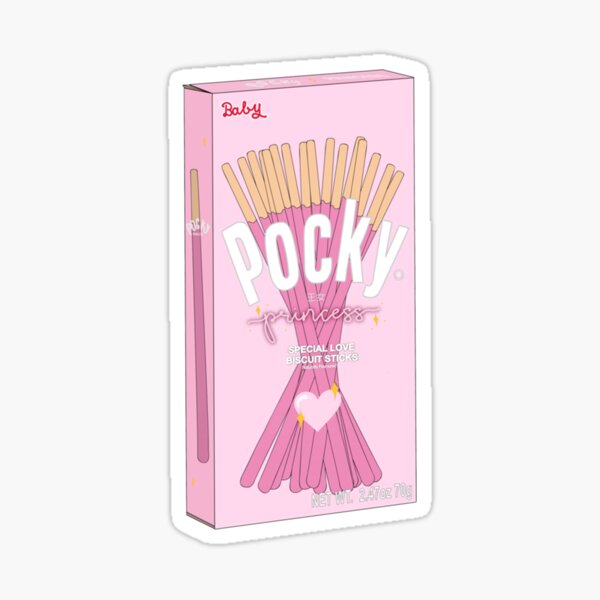"pocky love" Sticker for Sale by keroandluna819 | Redbubble