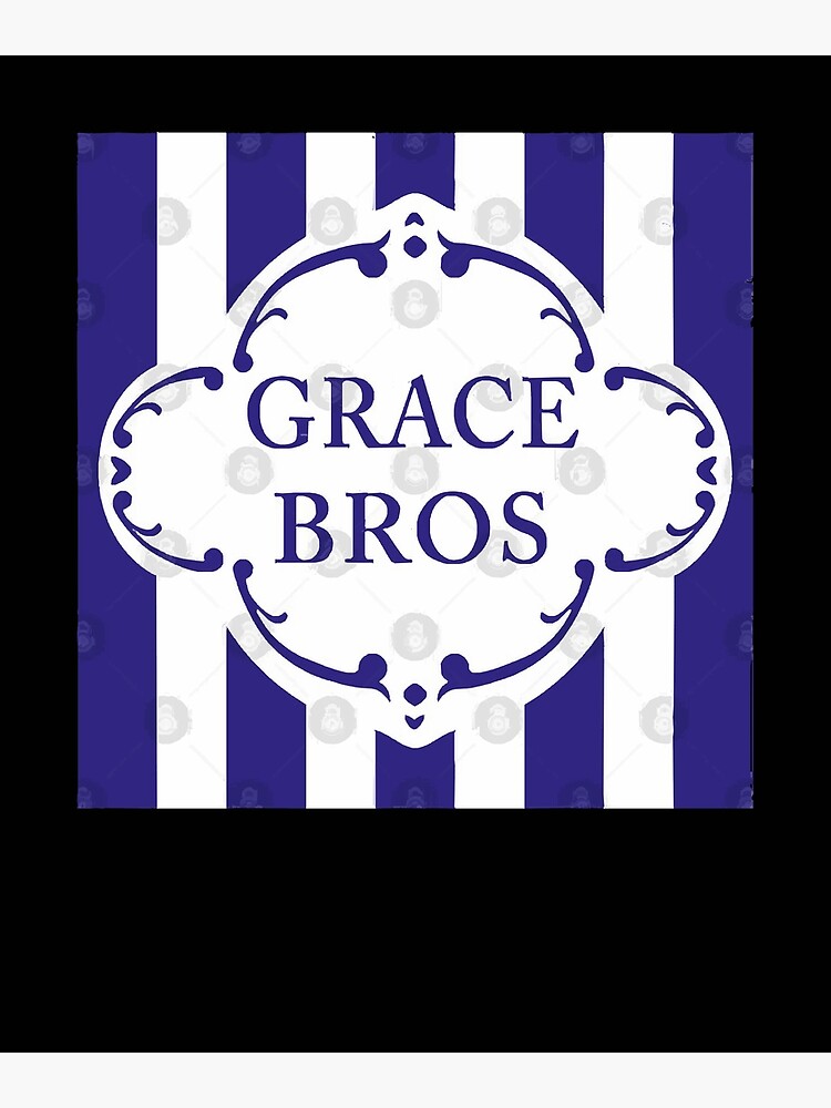 "Are You Being Served – Grace Bros. Logo " Poster for Sale by ...