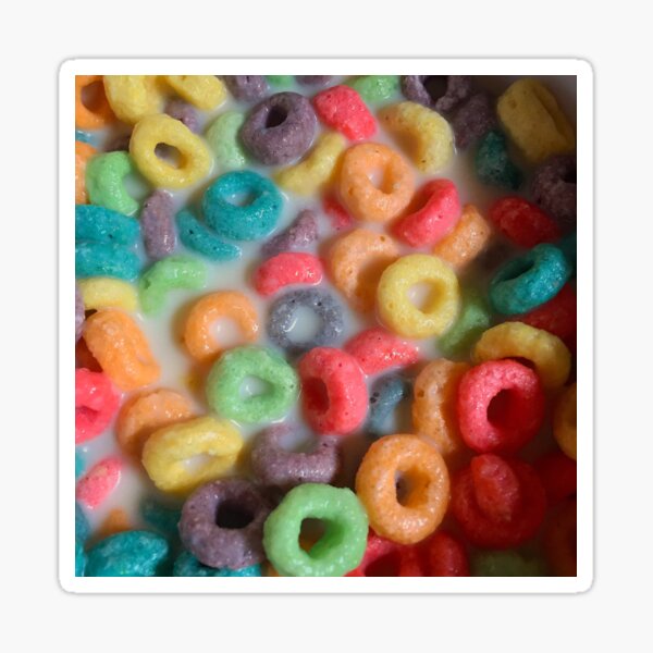 "Cerial Chiller" Sticker by nsir | Redbubble