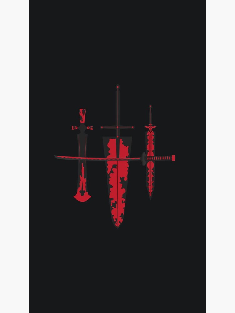 "Black Clover - Anti-magic swords" Sticker for Sale by Rainn18 | Redbubble