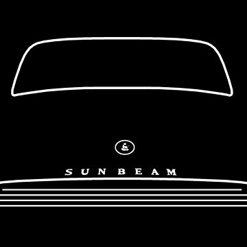 "Sunbeam Alpine Series I II III classic 1960s British car white minimal ...