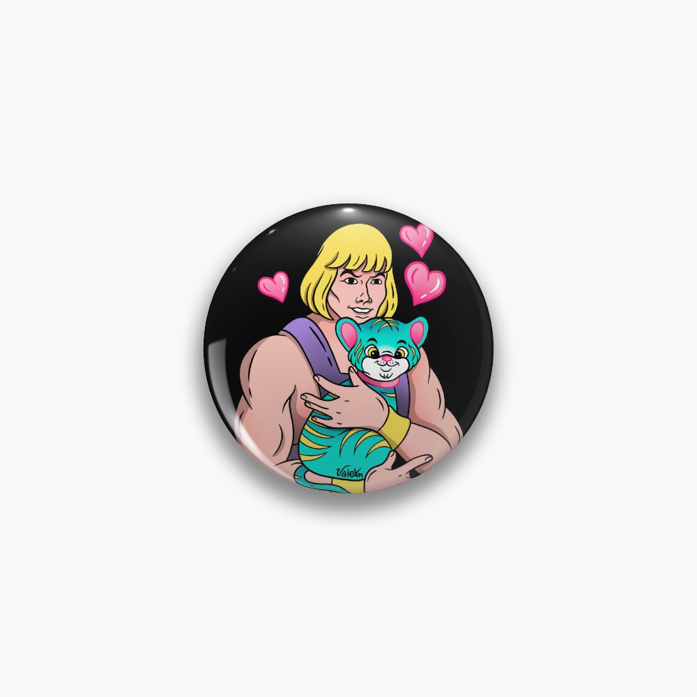 "He-man's Cat" Pin for Sale by valexn | Redbubble