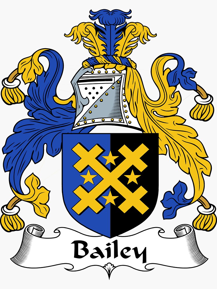 "Bailey " Sticker for Sale by HaroldHeraldry | Redbubble