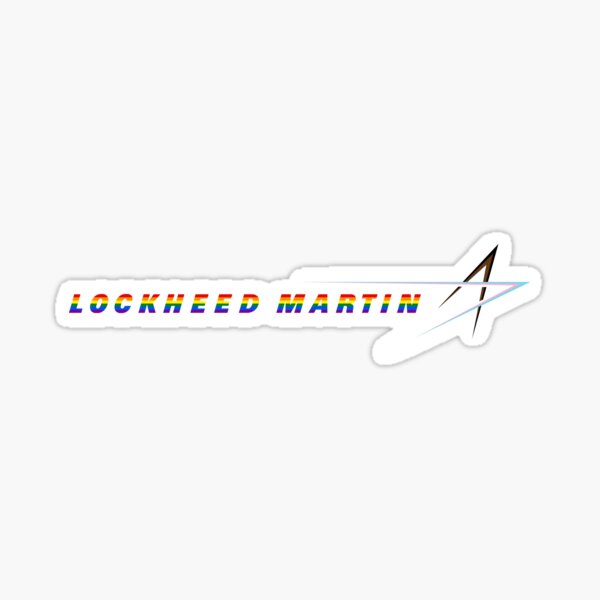 "lockheed martin gay pride" Sticker for Sale by smellsofpurple | Redbubble