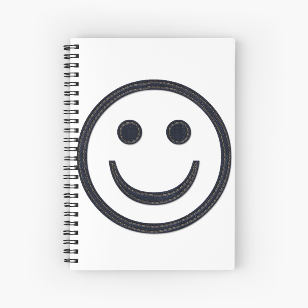 "Smiley Face Emoji" Spiral Notebook by alinyxdesign12 | Redbubble