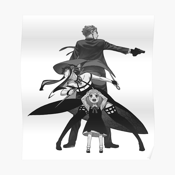 "Spy x Family Forger family" Poster for Sale by elfercar | Redbubble