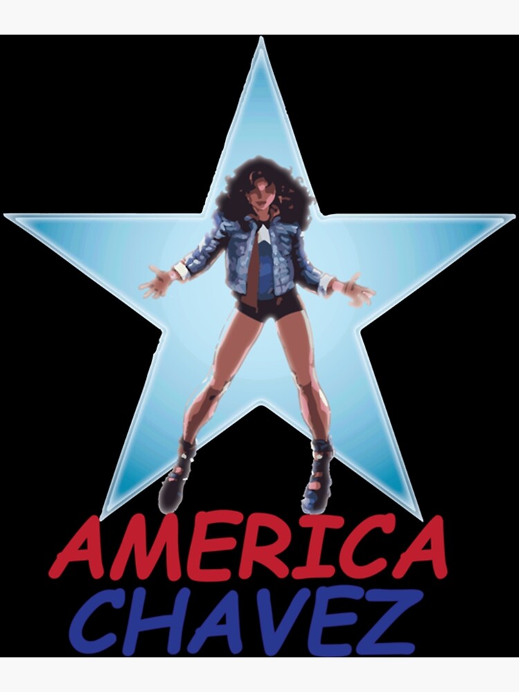 Póster «América Chávez» de Push-TheButton | Redbubble
