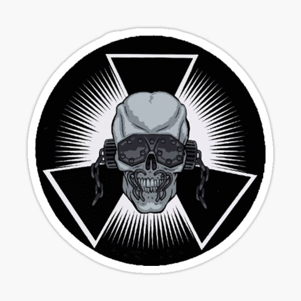 "Skull heads" Sticker for Sale by Megaart99 | Redbubble