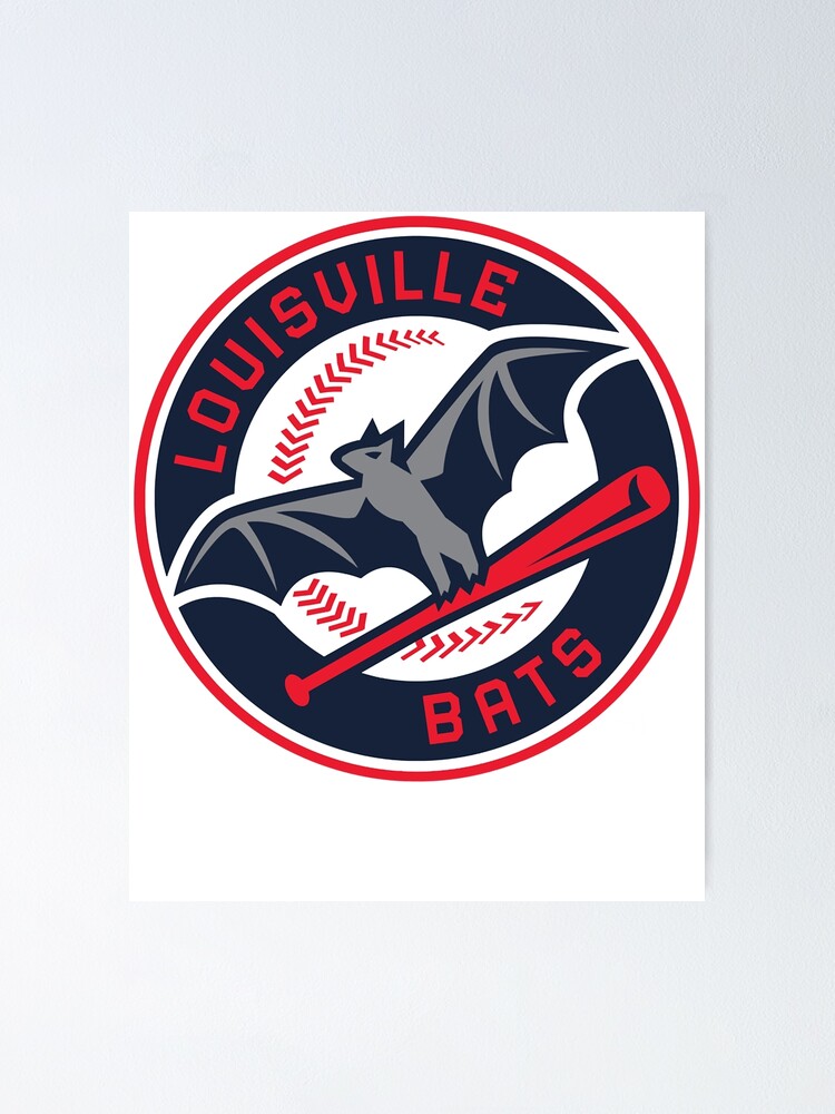 "Pretty Gang Of Athletes Humor Louisville Bats Logo Cute Gifts" Poster ...