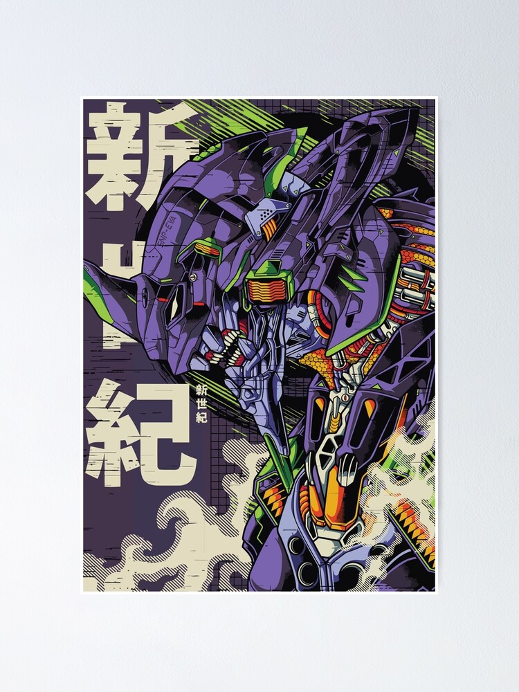 "Aesthetics Eva 01" Poster for Sale by stokes-glenn | Redbubble