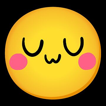 Pegatina for Sale con la obra «HQ Cara UwU Emoji Meme» de fomodesigns | Redbubble